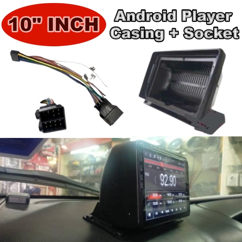 10” Inch Universal Car Lorry Dashboard Adjustable Android Player Casing ...