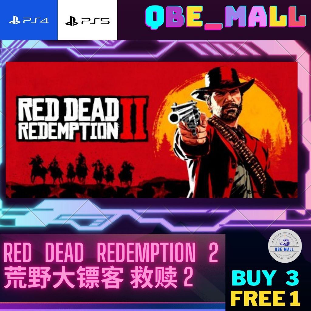 Red Dead Redemption 2 荒野大镖客 救赎 2 ( PS4 & PS5 ) Digital Download ...