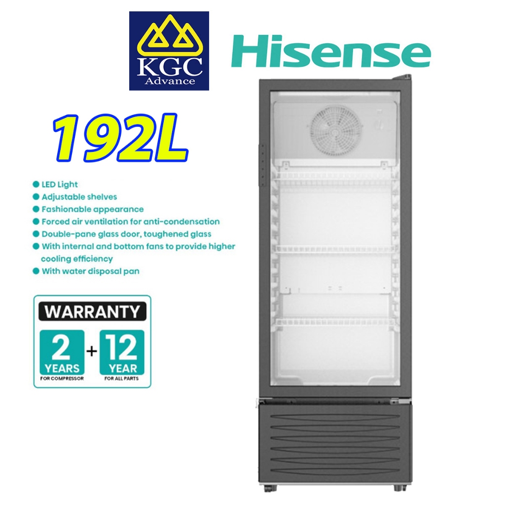 [Free Shipping] Hisense 192L Commercial Chiller | Shopee Malaysia