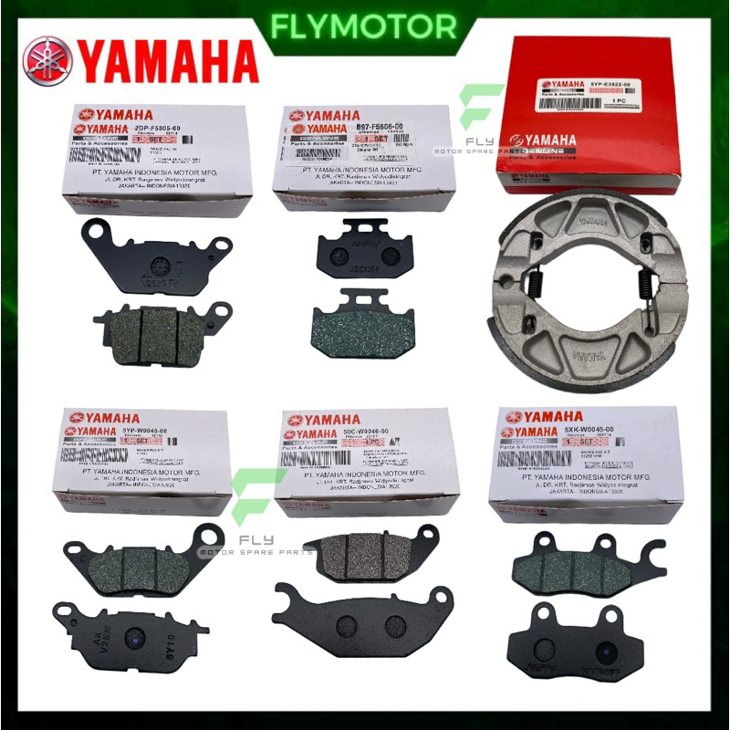 YAMAHA NISSIN DISC BRAKE PAD BRAKE SHOE YAMAHA LC135 4S 5S Y125 Y15 Y16 ...