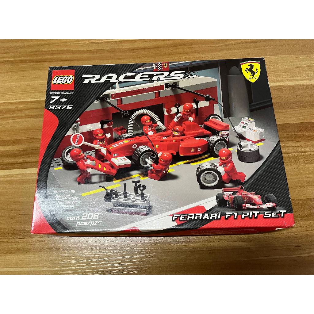 LEGO Racers 8375 Ferrari F1 Pit Set | Shopee Malaysia