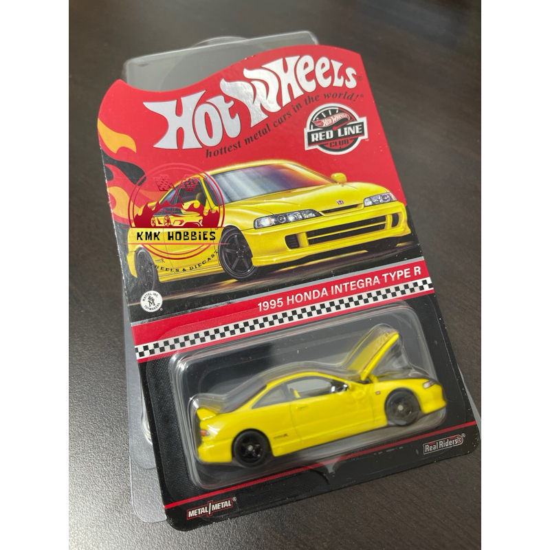 HOT WHEELS COLLECTOR RLC Exclusive 1995 Honda Integra Type R Yellow🔥 ...
