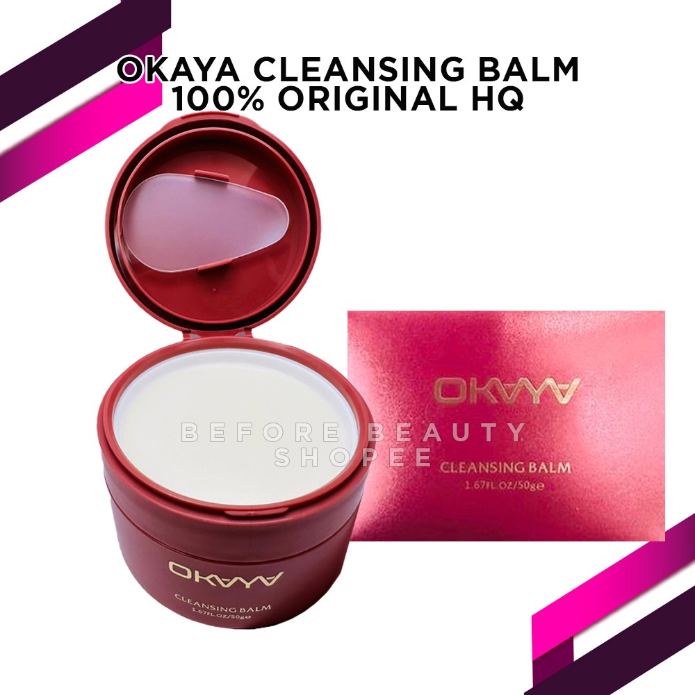OKAYA CLEANSING BALM - 100% ORIGINAL HQ | Shopee Malaysia