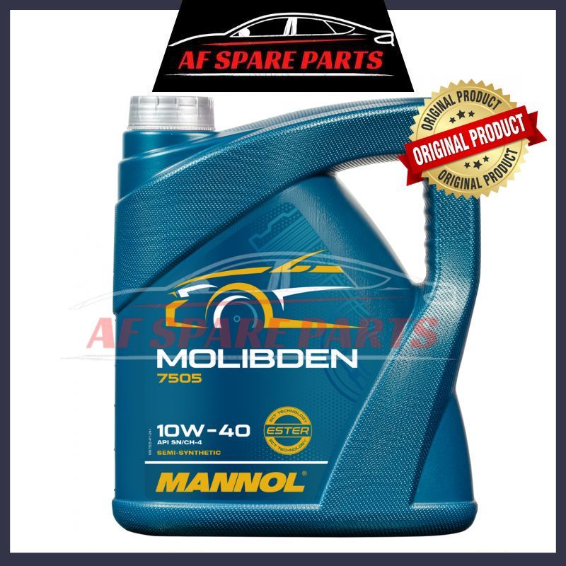 MANNOL Original Molibden Semi Synthetic Engine Oil 10W40 Engine Oil ...