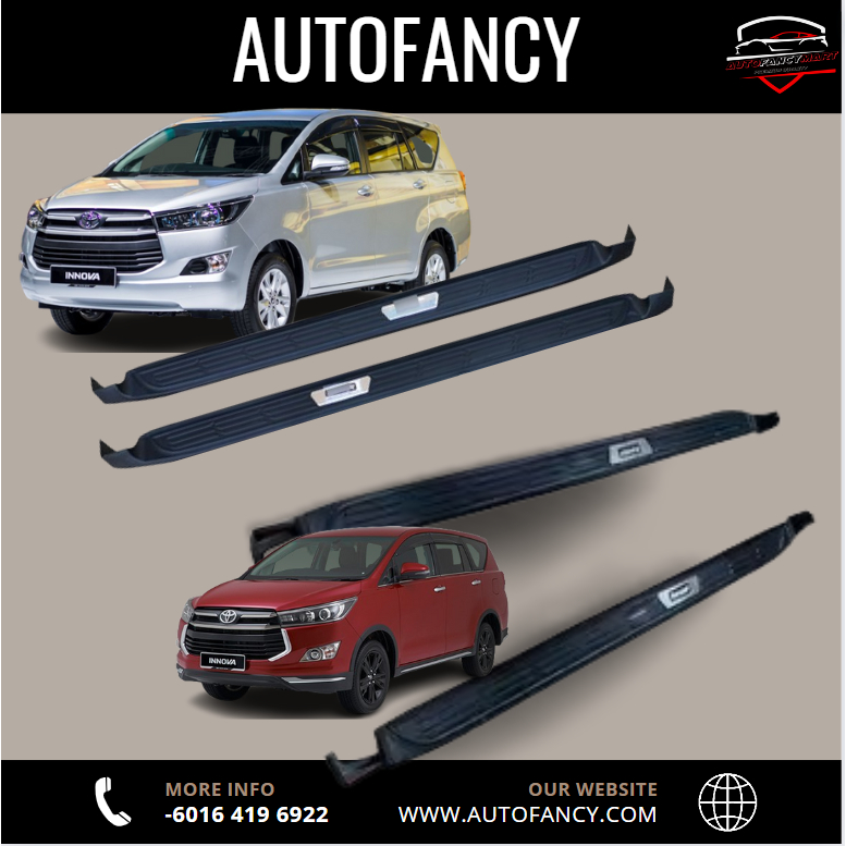 TOYOTA INNOVA FACELIFT 2.0X 2.0G 2016 - 2022 Side Step Running Board ...