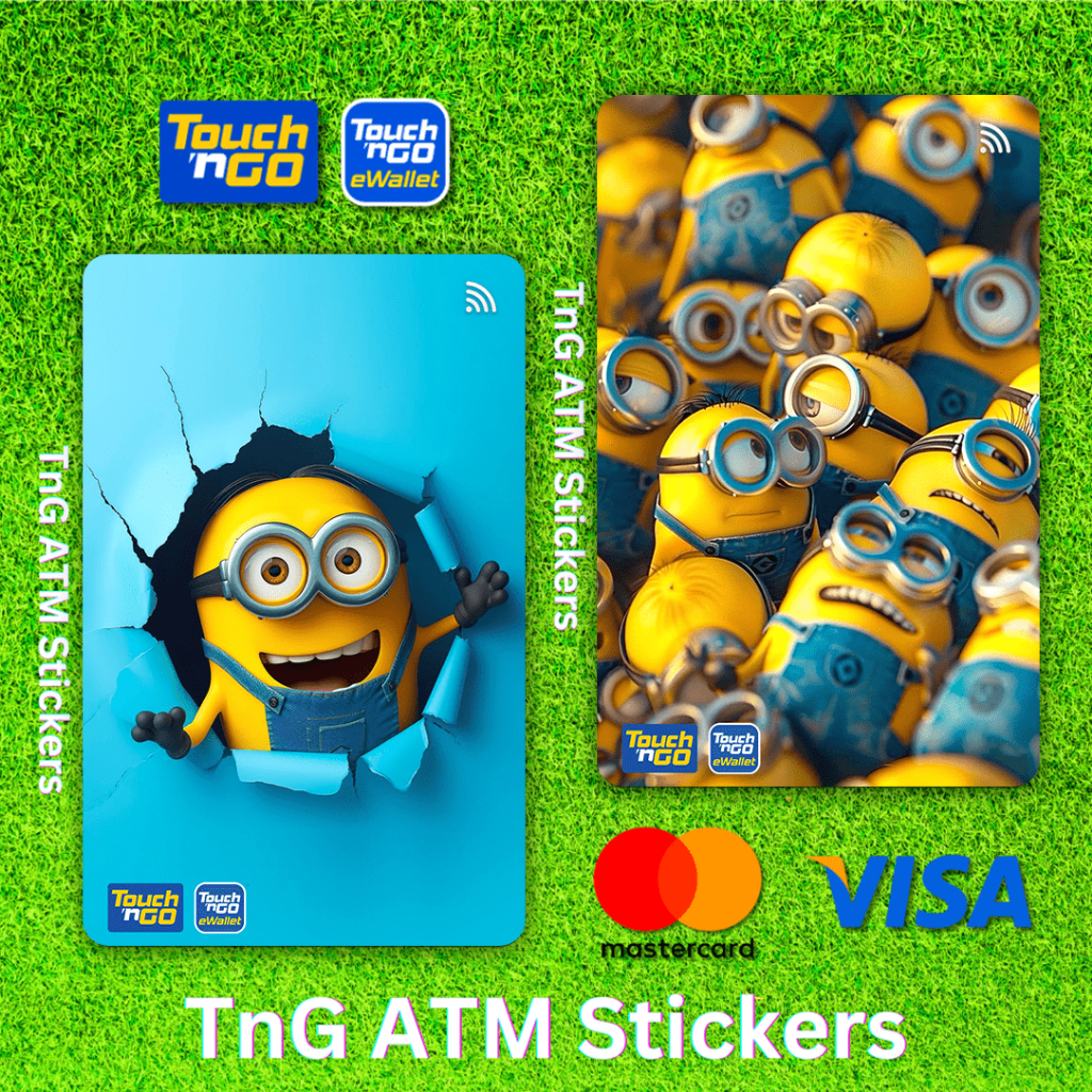 Minions S1 - Sticker Card Touch n Go TnG ATM Card Skincard Cover ...