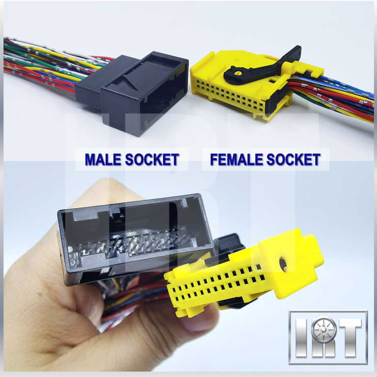 26 Pin Meter Dashboard Socket Waja Saga LMST Proton Soket Kereta Engine ...