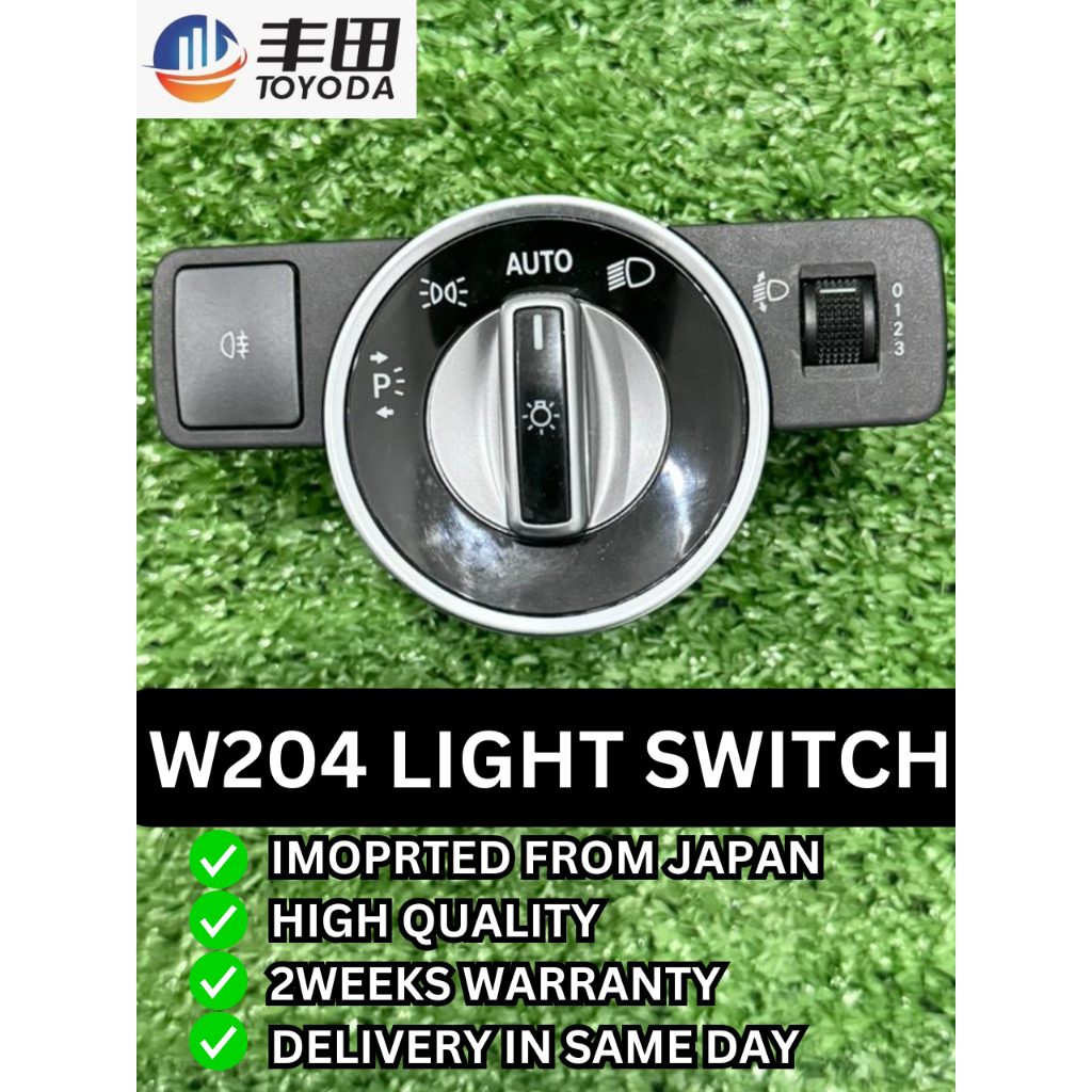 Mercedes W204 W212 W117 Original Light Switch/ Headlamp Switch/ Light ...