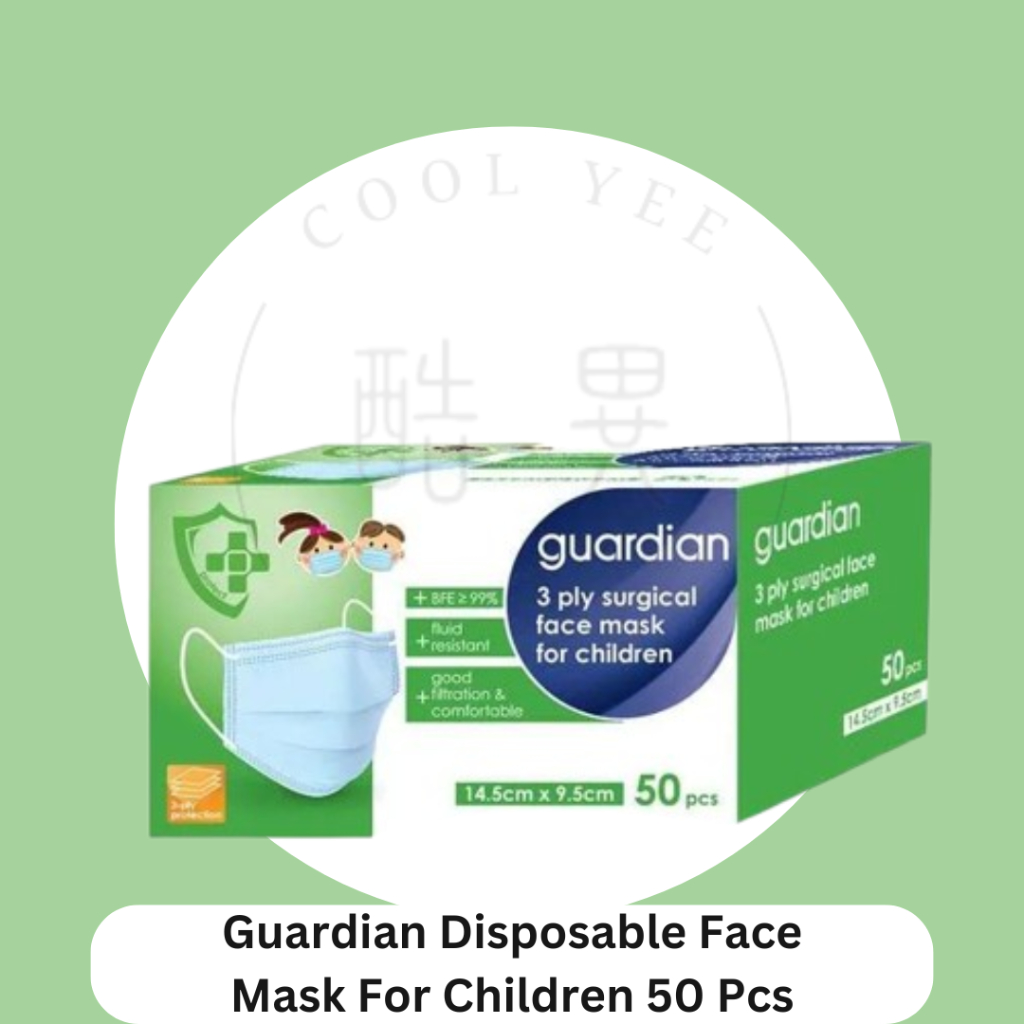 Guardian Disposable Face Mask For Children Kid 50 Pcs | Shopee Malaysia