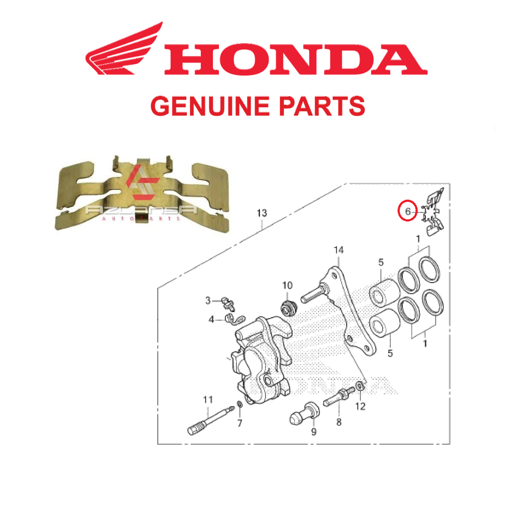Spring Pad ( 45108-KPH-951 ) CBR150R, ADV 150 & ADV 160 💯 Honda ...