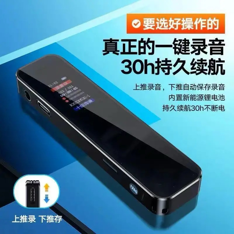 Professional Recording Pen Portable Voice Recorder Dictaphone Digital ...