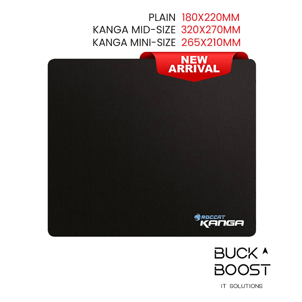 Roccat Kanga Max-Grip Cloth Gaming / Plain Mouse Pad | Shopee Malaysia