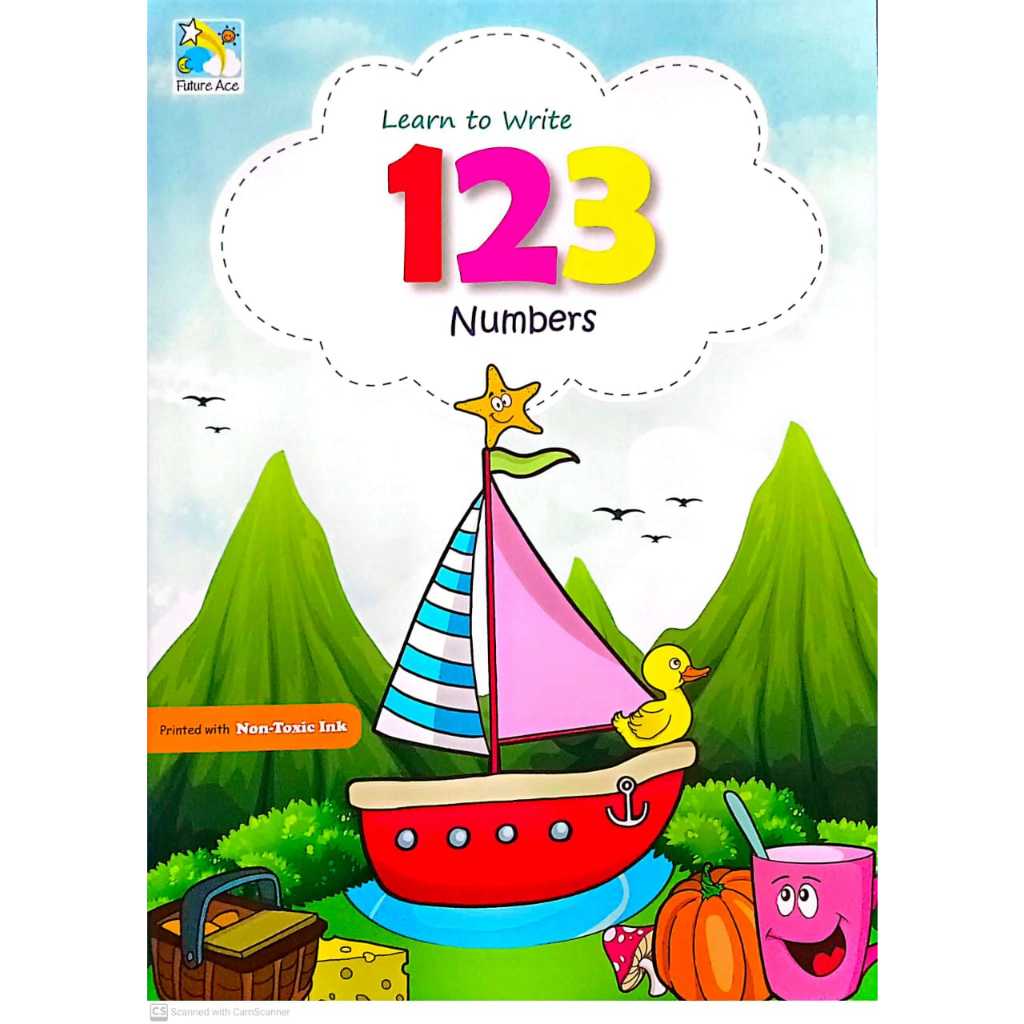 (ESA)LEARN TO WRITE 123 NUMBERS | Shopee Malaysia