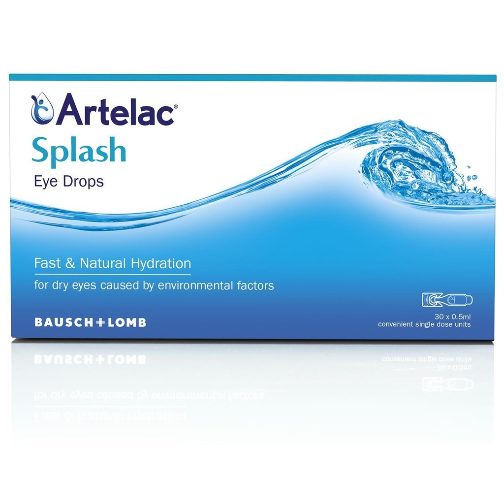 [EXP: 02/25]Artelac Splash Eye Drops Convenient Single Dose Unit 0.5ml ...