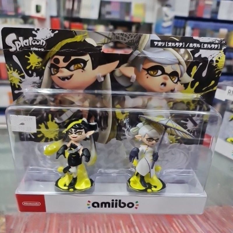 nintendo switch amiibo Callie and marie 2 pack figure Splatoon series new and sealed rm219 same ...