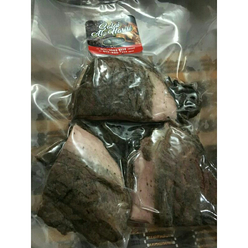 BORONG murah 250g Daging Salai Smoked Beef (Belum Dipotong) | Shopee ...