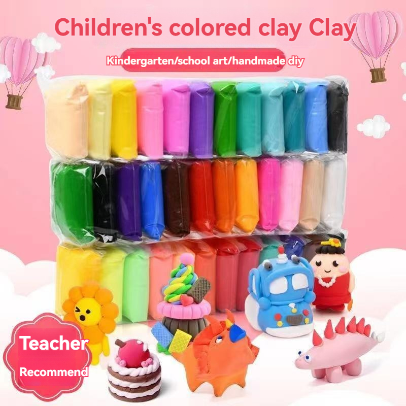 Ultra light clay 48 color boxed set rubber clay colored clay ultra ...