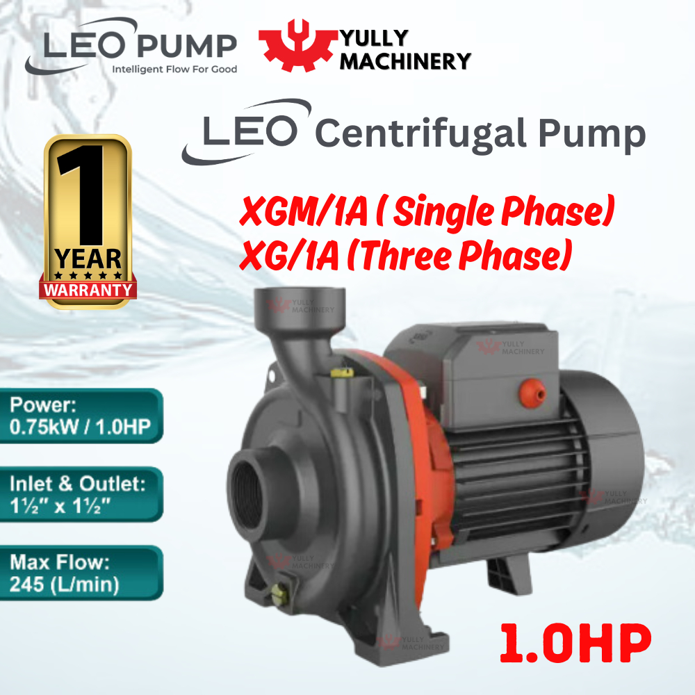 LEO XGM-1A / XG-1A CENTRIFUGAL PUMP 0.75kW 1.0HP | Shopee Malaysia