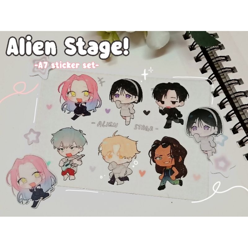 ★Alien Stage★ A7 Sticker sheets | Shopee Malaysia