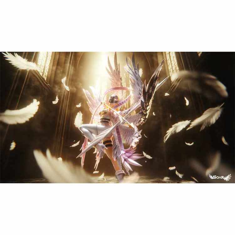 Soar Studio - Angewomon Digimon Resin Statue GK Anime Figure | Shopee ...