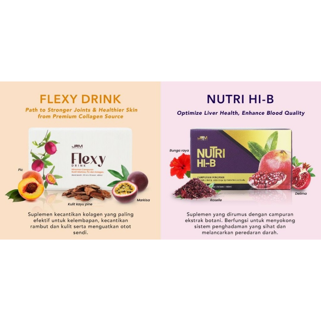 JRM NUTRI HIB FLEXY DRINK COLLAGEN JAMU RATU MALAYA ( 100% ORIGINAL) | Shopee Malaysia
