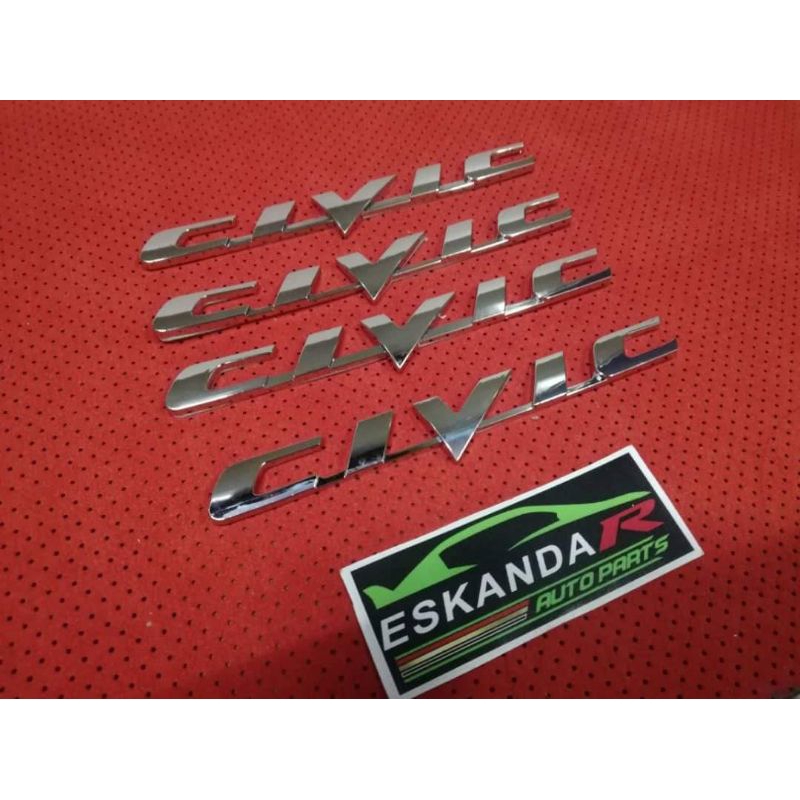 Emblem Civic Honda civic FD | Shopee Malaysia