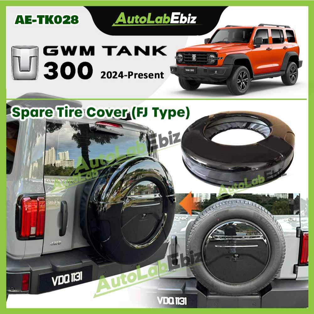 GWM Tank 300 Spare Tire Cover Glossy Black (FJ Type) | Shopee Malaysia