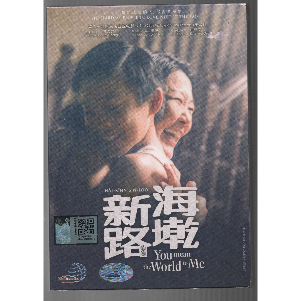 Chinese Movie DVD You Mean The World To Me ( 2017 Film , 海墘新路 ...