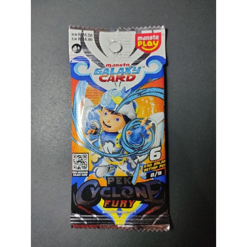 KAD BOBOIBOY 2/9 (S) PEK CYCLONE FURY | Shopee Malaysia