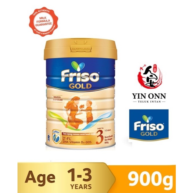Friso Gold Step 3 Milk Formula 900g Tin Shopee Malaysia 