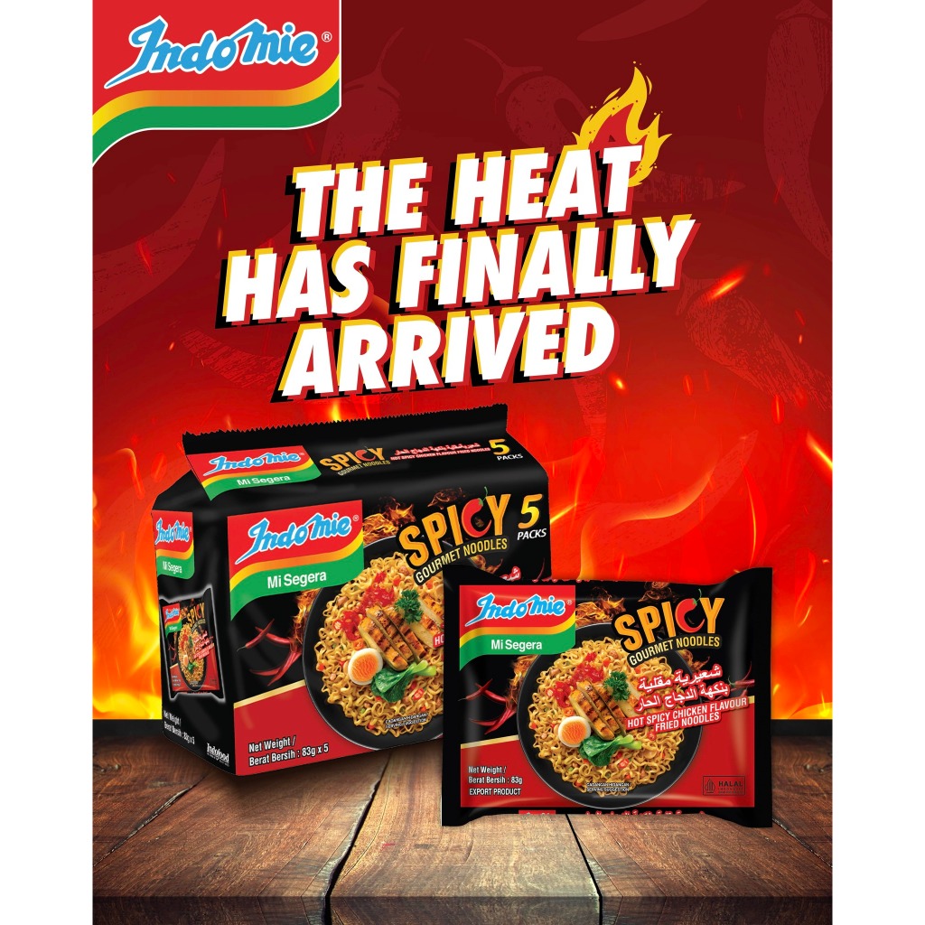 INDOMIE GORENG HOT SPICY CHICKEN 5x83GM | Shopee Malaysia
