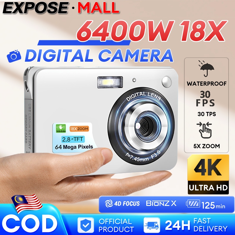 CCD48 Digital Camera High Pixel Entry Level 18X Digital Zoom Digital ...