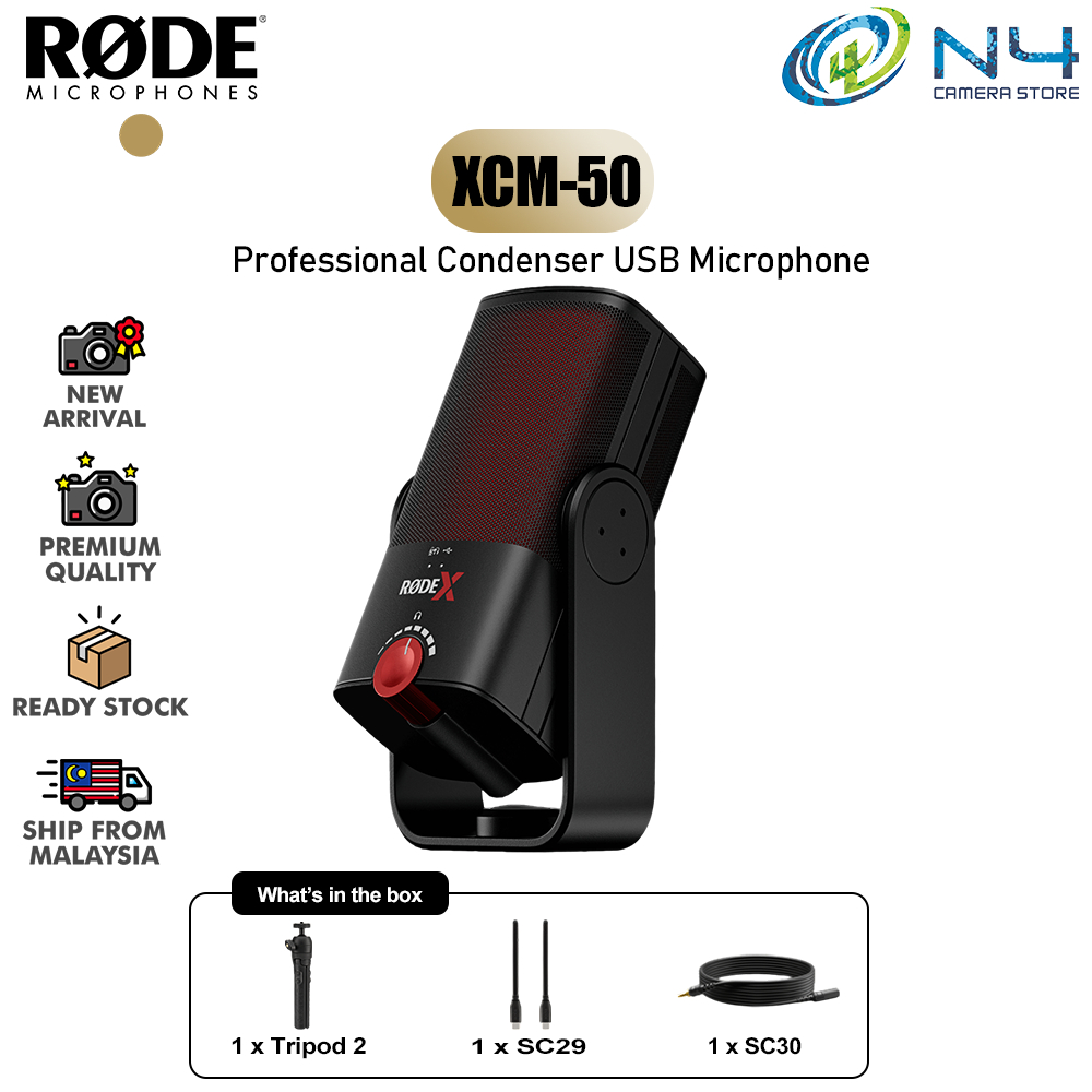 XCM-50 Professional Condenser USB Microphone | Shopee Malaysia
