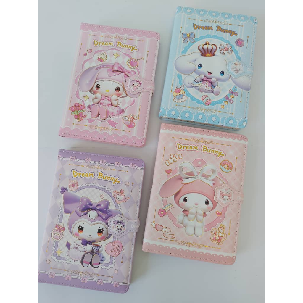 Readystock Available Promotion A5 Hard Cover Sanrio Note Book Pads ...