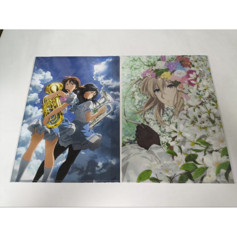 [Anime L-Shaped File] A4 size plastic file (Kyoto Animation Studios ...