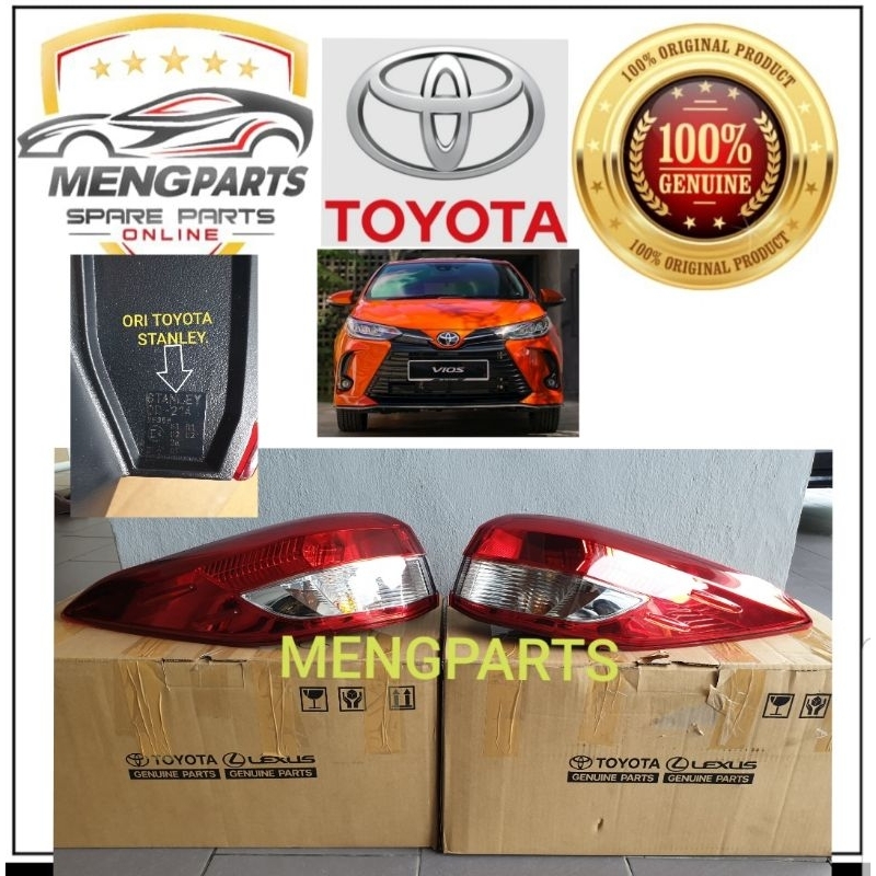 ORIGINAL VIOS NSP151 J SPEC TAIL LAMP WITH BULB * NO LED SPEC ** 81551 ...