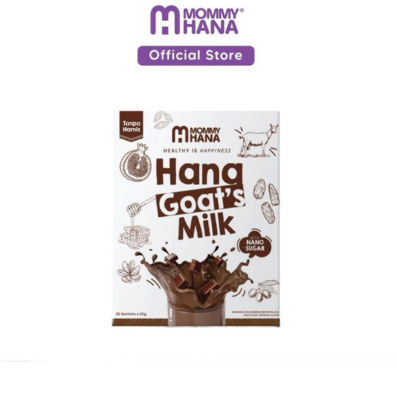 SUSU KAMBING COKLAT HANA | GOAT MILK | SUSU MOMMYHANA | NANO SUGAR ...