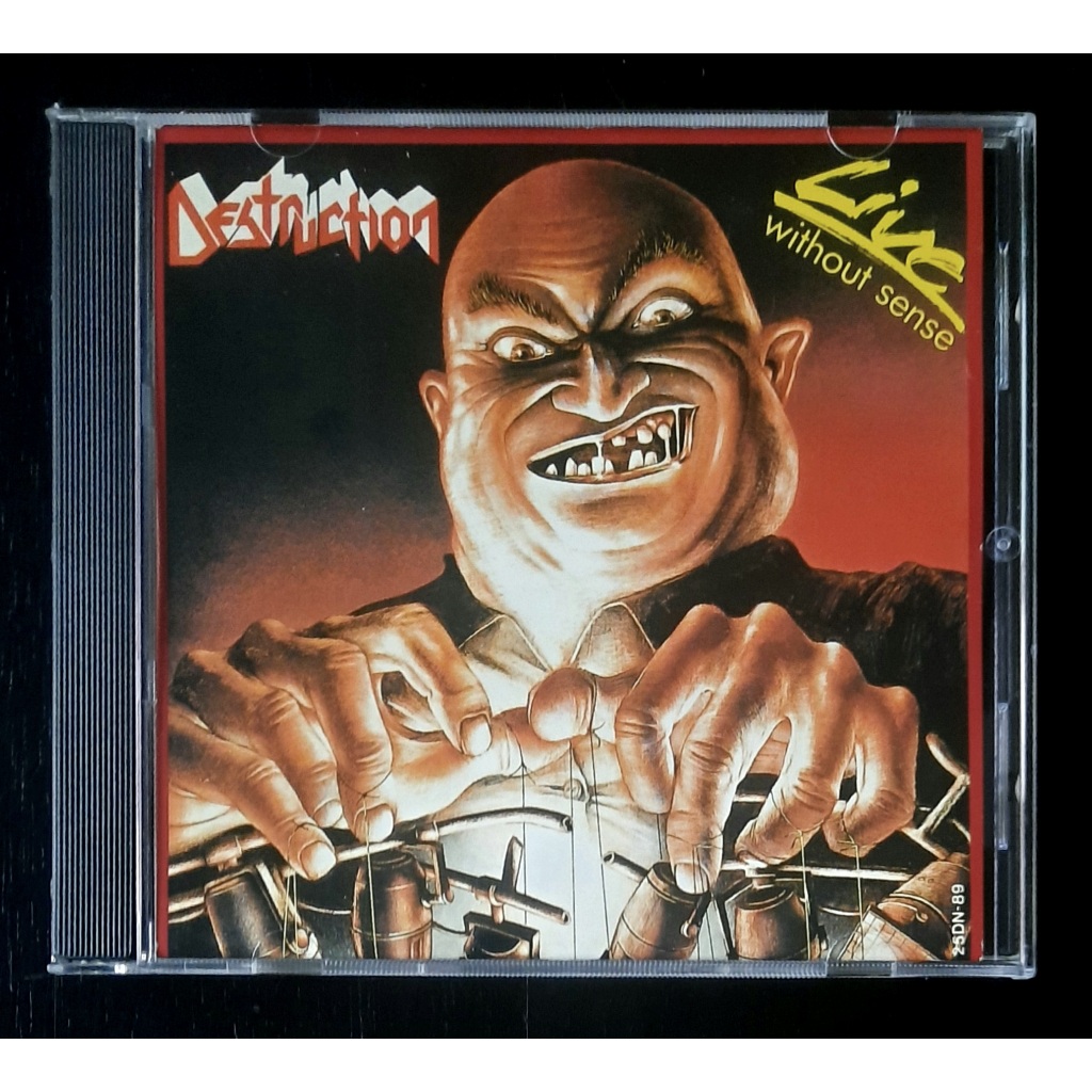 Destruction – Live - Without Sense 25DN-89 (Japanese Used CD. 1989 ...