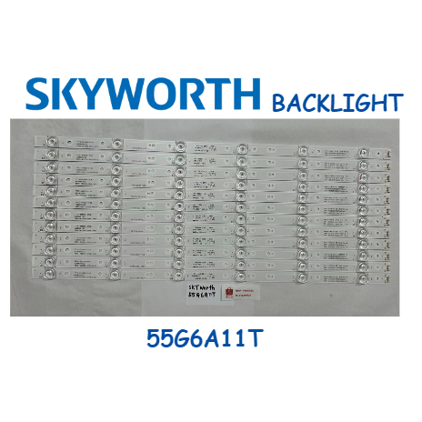 SKYWORTH SMART LED TV 55G6A11T 55G 6A11T Backlight Ready Stock in Malaysia New Set | Shopee Malaysia