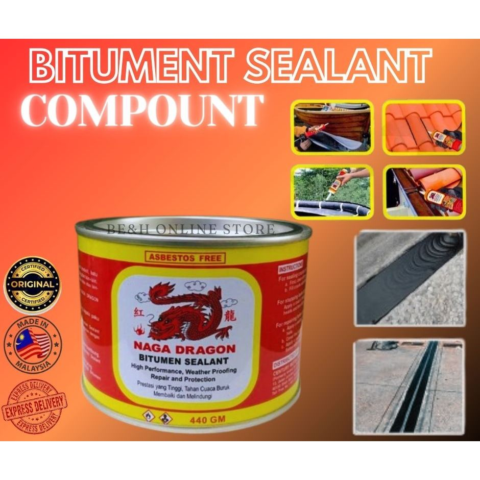 Bitumen Sealant Naga Dragon Bitumen Sealant Weather Roofing / Gam Atap ...