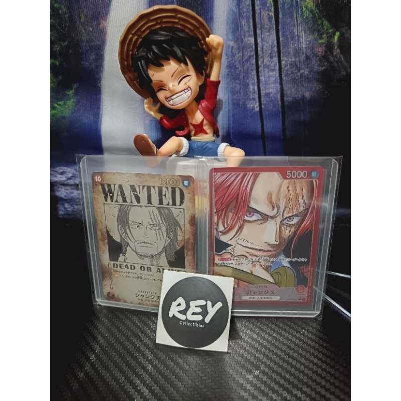 OP09 SP Wanted Shanks Leader Shanks One Piece TCG | Shopee Malaysia