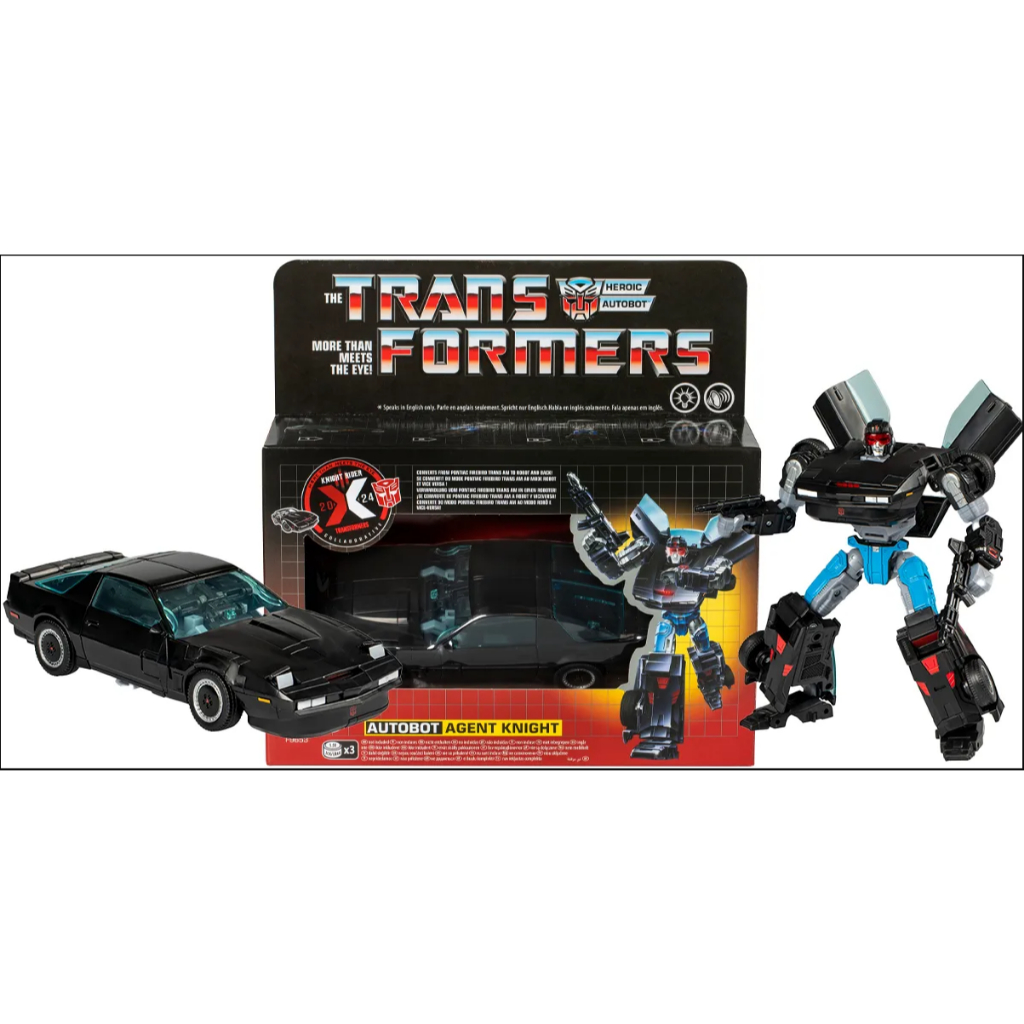 Transformers Collaborative: Knight Rider x Transformers Autobot Agent ...