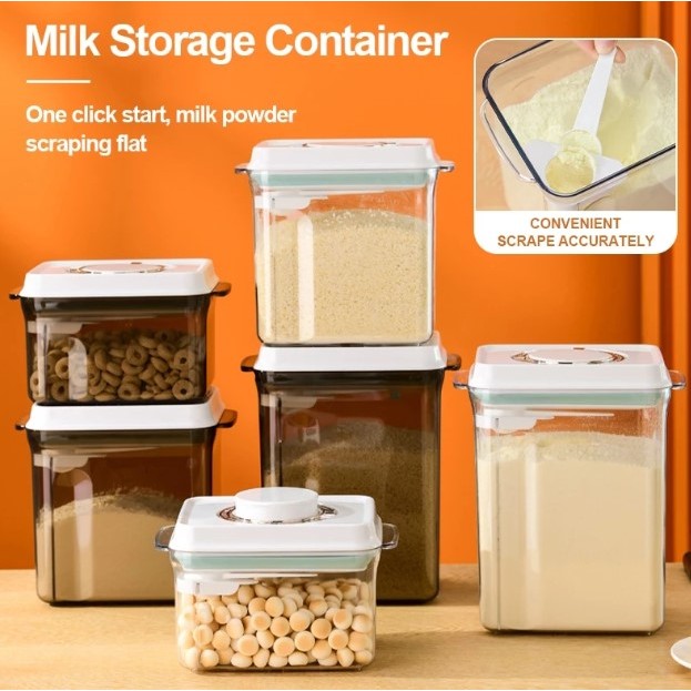 Baby Milk Powder Box Portable Milk Powder Can Box Milk Powder Container ...