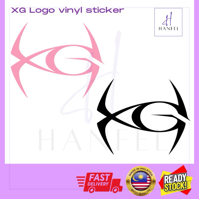 XG LOGO Xgalx Kpop Group design vinyl sticker ( Die-cut) | Shopee Malaysia