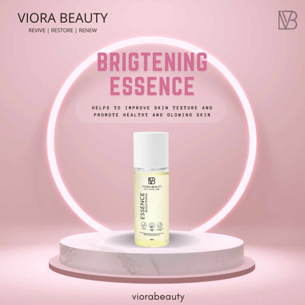 Viora Beauty Brightening Essence - Daily Face Essence for All Skin Types, Hydration and ...