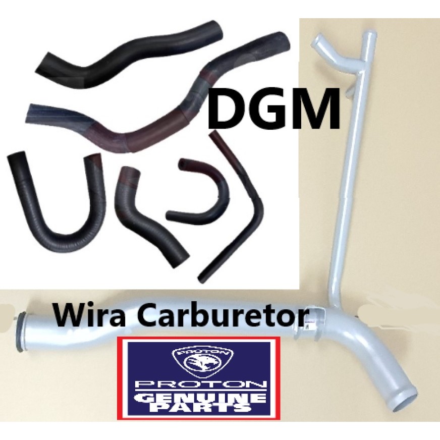 100% Original Proton Wira Carburetor 1.3/1.5 Water By Pass & Radiator ...