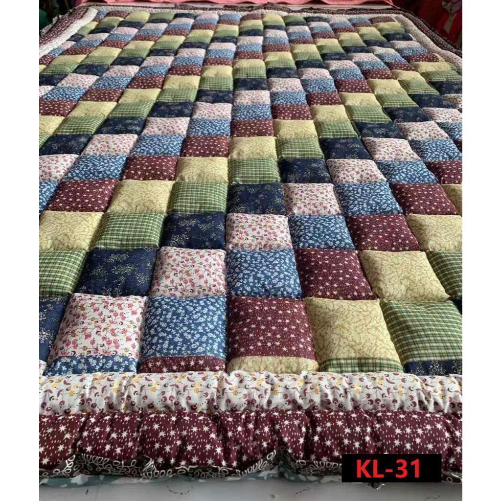 CARPET TOTO PATCHWORK SIZE SINGLE/100% cotton /tatami/toto | Shopee ...