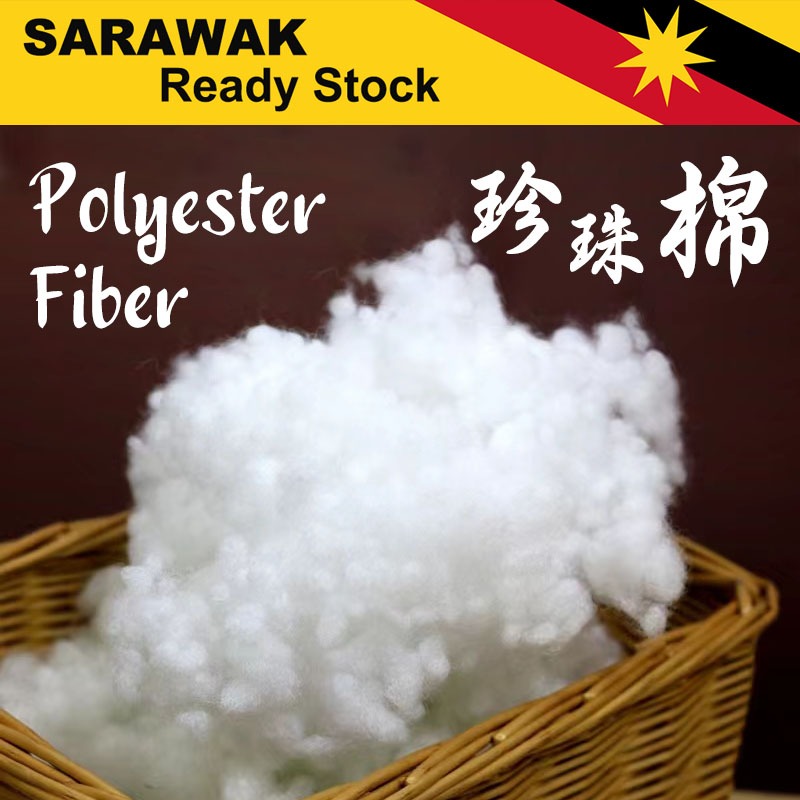 [SARAWAK] Kapas Polyester Fiber Pearl Mutiara Pillow Bantal Patung ...