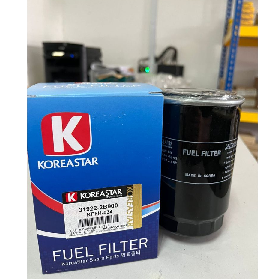 (KOREASTAR BRAND) DIESEL FUEL FILTER HYUNDAI SANTAFE CM/KIA SORENTO BL ...