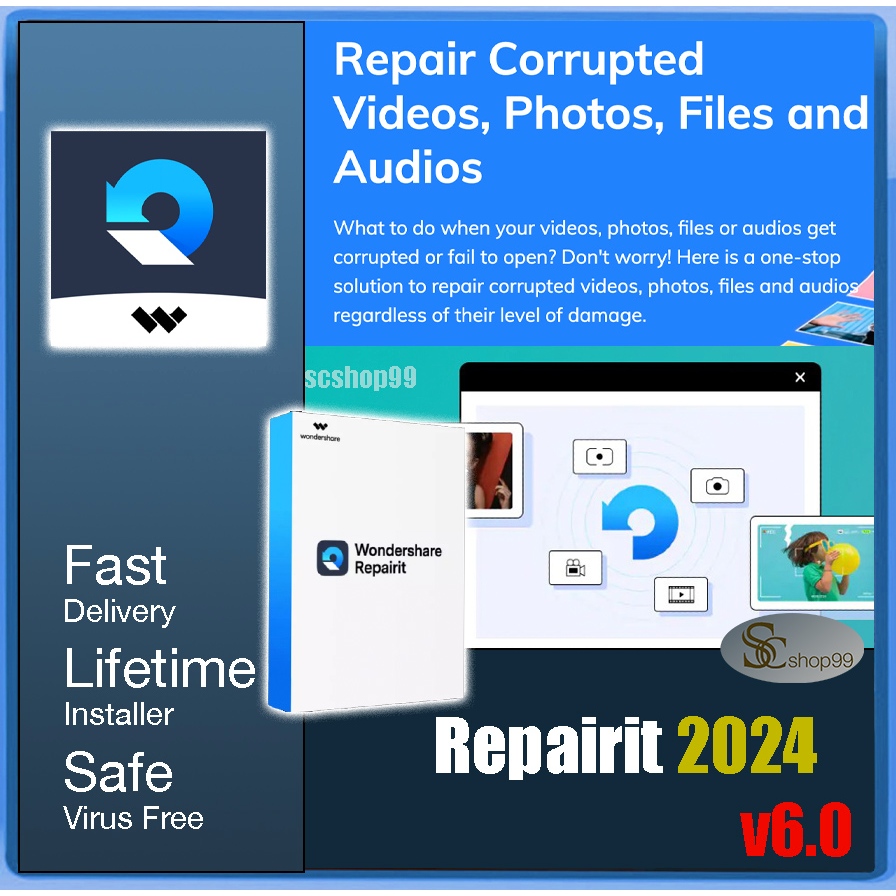 𝐋𝗮𝘁𝗲𝐬𝘁 𝟐𝟎𝟐4 l Repairit 6 | 𝐅𝐮𝐥𝐥 𝘃𝗲𝗿𝘀𝗶𝗼𝗻 | video repair , photo repair ...